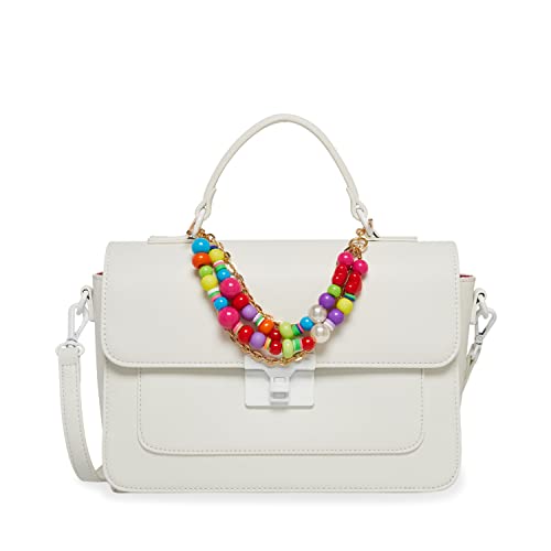 Betsey Johnson Wristy Business Satchel, White