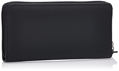 Lacoste women's Women's Vinyl L.12.12 Concept Petit Pique 12 Card Zip Wallet, Without Color, One Size US
