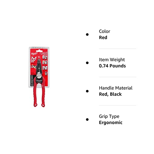 Milwaukee 48-22-3078 7IN1 High-Leverage Combination Pliers