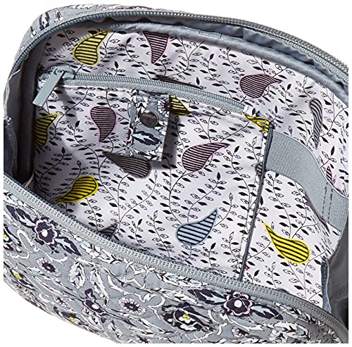 Vera Bradley Women's Cotton Cord Organizer, Plaza Tile - Recycled Cotton, One Size