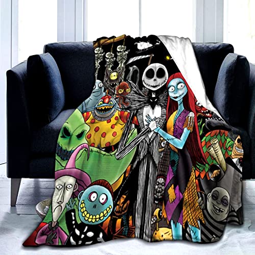 Christmas Blanket Super Soft Throw Blanket Light Weight Plush Flannel Blankets Living Room Sofa Beding for Kids Adults for All Season 50"X40"