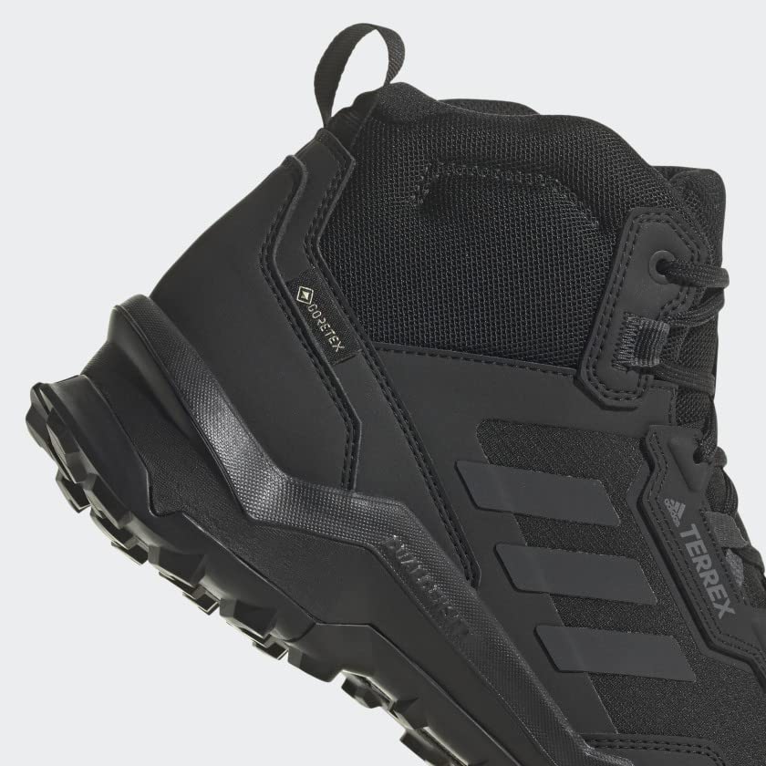 adidas Terrex AX4 Mid Gore-TEX Hiking Shoes Men's, Black, Size 9