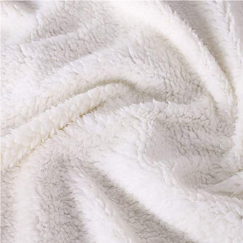 JOAIFO Ethnic Native Plumeria Samoa Tattoo Floral Print Soft & Lightweight Blanket,Premium Throw Blanket All Season Washable