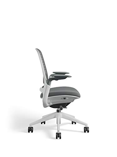 Steelcase Series 1 Office Chair, Seagull Frame with Hard Floor Casters, Graphite