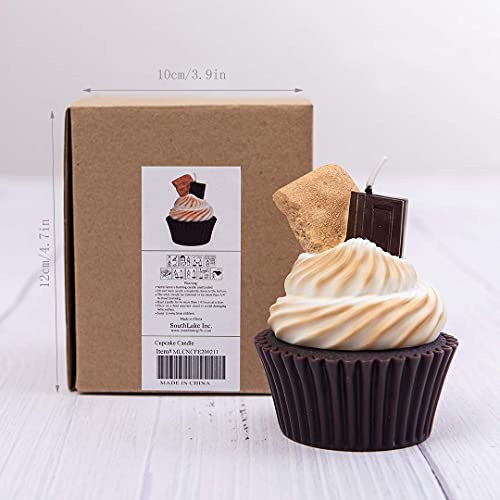 Toasted Marshmallow French Vanilla Scented Candle for Birthday Party Baby Shower and Wedding Favor
