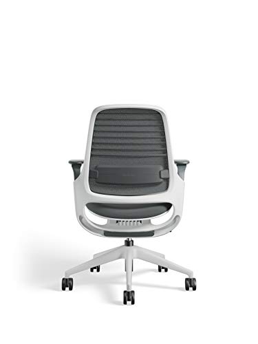 Steelcase Series 1 Office Chair, Seagull Frame with Hard Floor Casters, Graphite