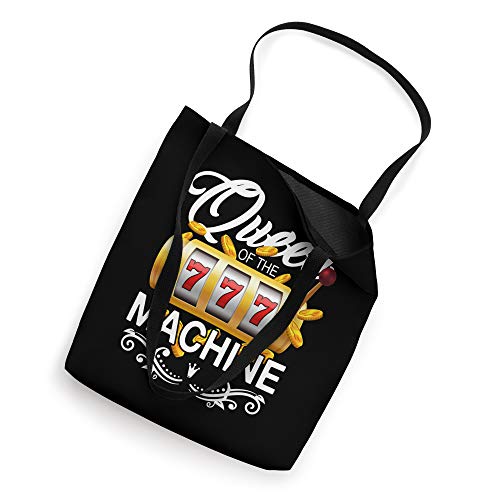 Queen of the Slot Machine Casino Gambling Lover Gift Tote Bag