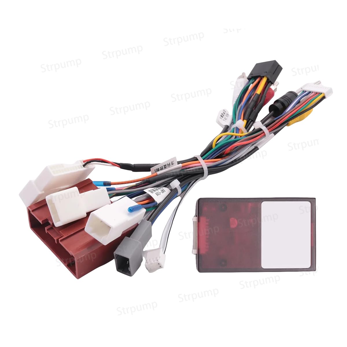 Strpump 16pin Car Radio Stereo Power Retrofit Harness Cable Wire for Mazda 6 Atenza CX-5 2013+ w/Bose Amp Retain OEM Rearview Camera USB Adapter