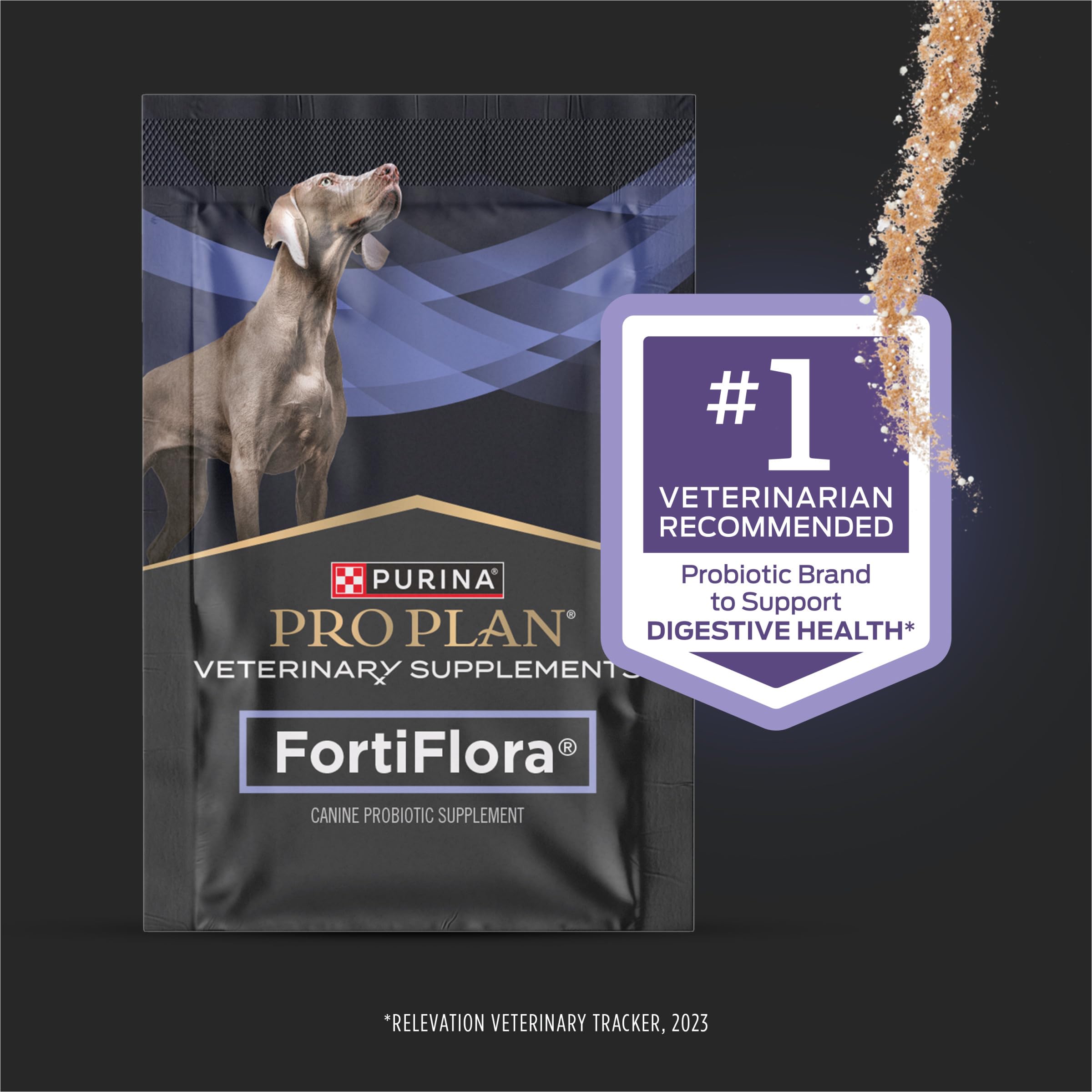Purina Pro Plan Veterinary Supplements FortiFlora Dog Probiotic Supplement, Canine Nutritional Supplement - (6) 30 ct. Boxes