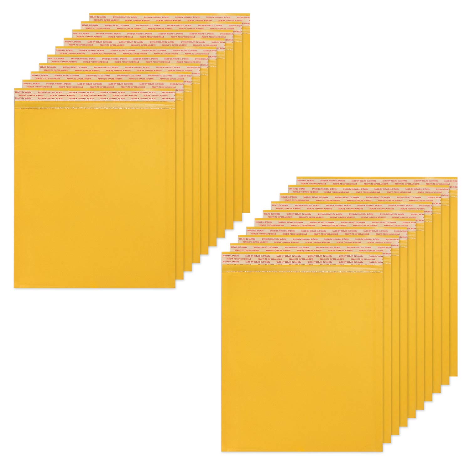 Acrux7 Bubble Mailers, 25 Pack Padded Envelopes 10x13 Inch, Self Seal Bubble Envelopes for Shipping and Packaging, Safely Ship Books