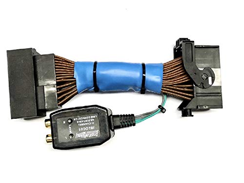 Add an Amp Amplifier Adapter Interface to Factory OEM Car Stereo Radio System for Select Chrysler Dodge Ram Vehicles - Add Subwoofer Bass Amp - No Factory Premium Amp/Bose- Vehicles Listed Below