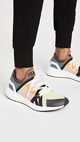 adidas by Stella McCartney Women's Ultraboost 20 S. Sneakers, Soft Powder/Utility Black, 7 Medium US