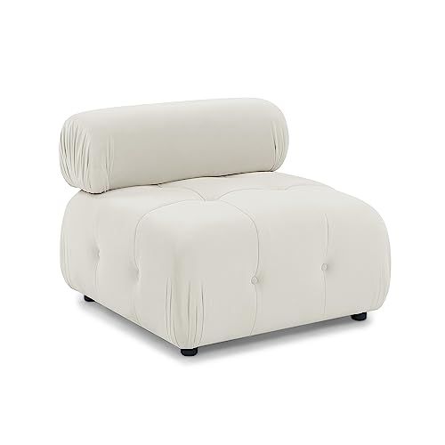 Button Tufted Oversized Modular Sectional Sofa with Movable Ottoman,Comfy Velvet Fabric Extra Large L Shaped Couch with Armrest,4 Seat Free Combination Sofa&Couches Living Room Furniture Sets