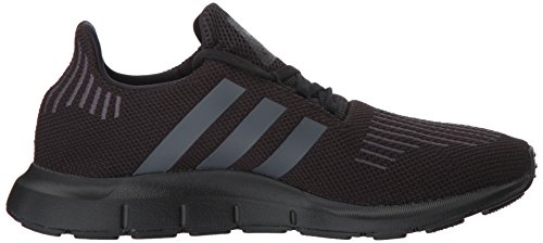 adidas Originals Men's Swift Run Shoes,Black/Utility Black/Black,8 M US