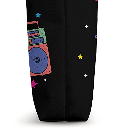 Retro Roller Skating Roller Disco Roller Skates Skating Tote Bag
