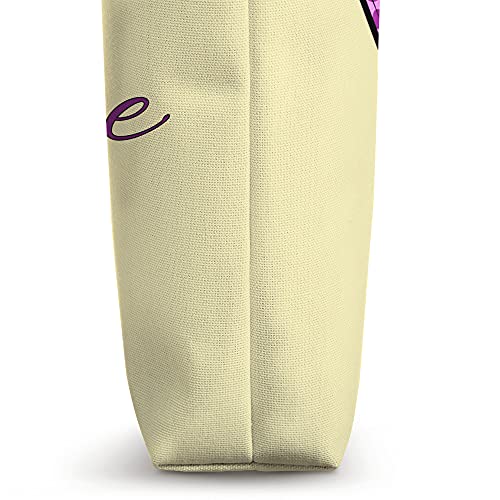 Purple and Pink Inhaler - Just Breathe - Asthma Tote Bag