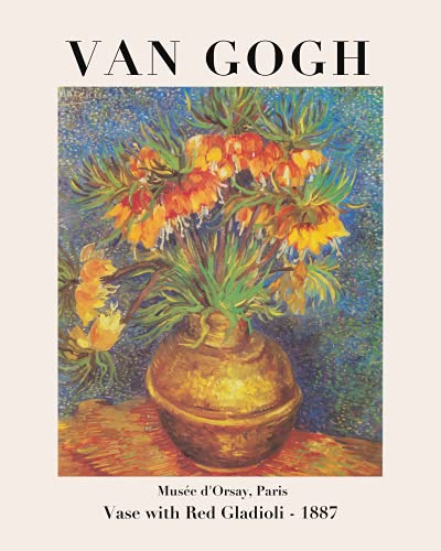 Sylvana Workshop - Van Gogh Posters and Prints Wall Art, UNFRAMED(Set of 6 Wall Decor), Fine Art Posters Prints, The Starry Night, Art Prints, Famous Posters, Famous Prints, Van Gogh Decorations⦠(8"x10")