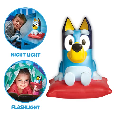 Bluey 2 in 1 Bedtime Handy Flashlight - LED Night Light with Auto-Off Timer