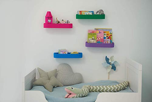 Room Copenhagen Crayola Shelf, Cerulean, One Size, Blue
