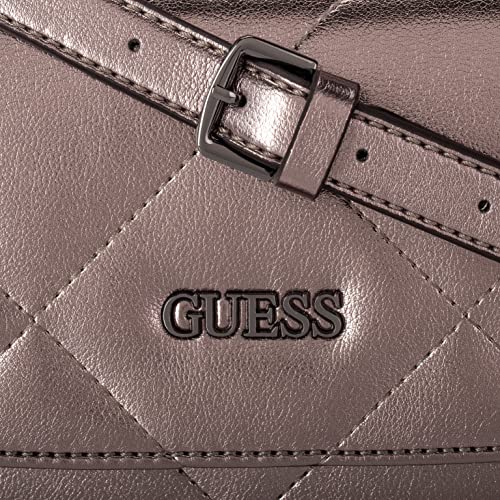 GUESS Khatia Top Handle Flap Pewter One Size