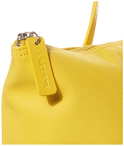 Lacoste L.12.12 Concept Large Shopping Bag, Navy Blue/Narcissus-Andalusian RED-Turkish Delight