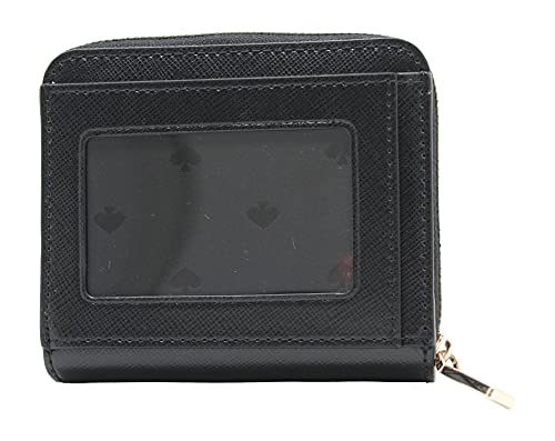 Kate Spade New York Small Zip Around Leather Wallet Black