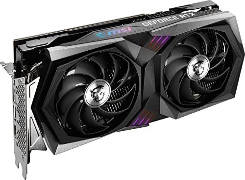MSI Gaming GeForce RTX 3060 Ti LHR 8GB GDRR6 256-Bit HDMI/DP Nvlink Torx Fan 4 RGB Ampere Architecture OC Graphics Card (RTX 3060 Ti Gaming X 8G LHR) (Renewed)