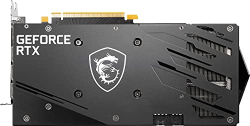 MSI Gaming GeForce RTX 3060 Ti LHR 8GB GDRR6 256-Bit HDMI/DP Nvlink Torx Fan 4 RGB Ampere Architecture OC Graphics Card (RTX 3060 Ti Gaming X 8G LHR) (Renewed)