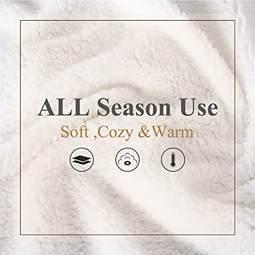 Colorful Glitter Rainbow Plush Fluffy Fleece Blanket, Faux Fur Throw Blanket, Super Soft Throw Blanket for Sofa, Couch and Bed