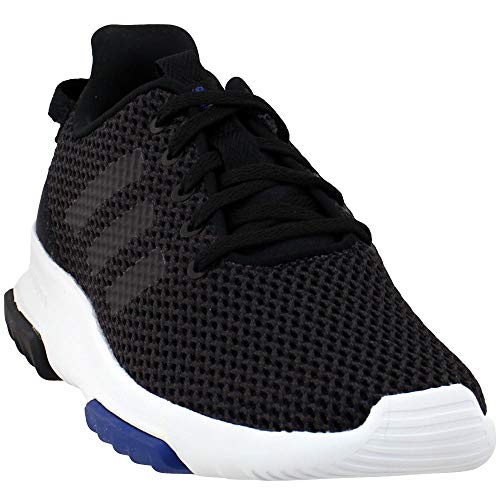 adidas Kids CF Racer TR Running Shoe, Utility Black/Black/Running White/Collegiate Royal, 10.5K M US Little Kid