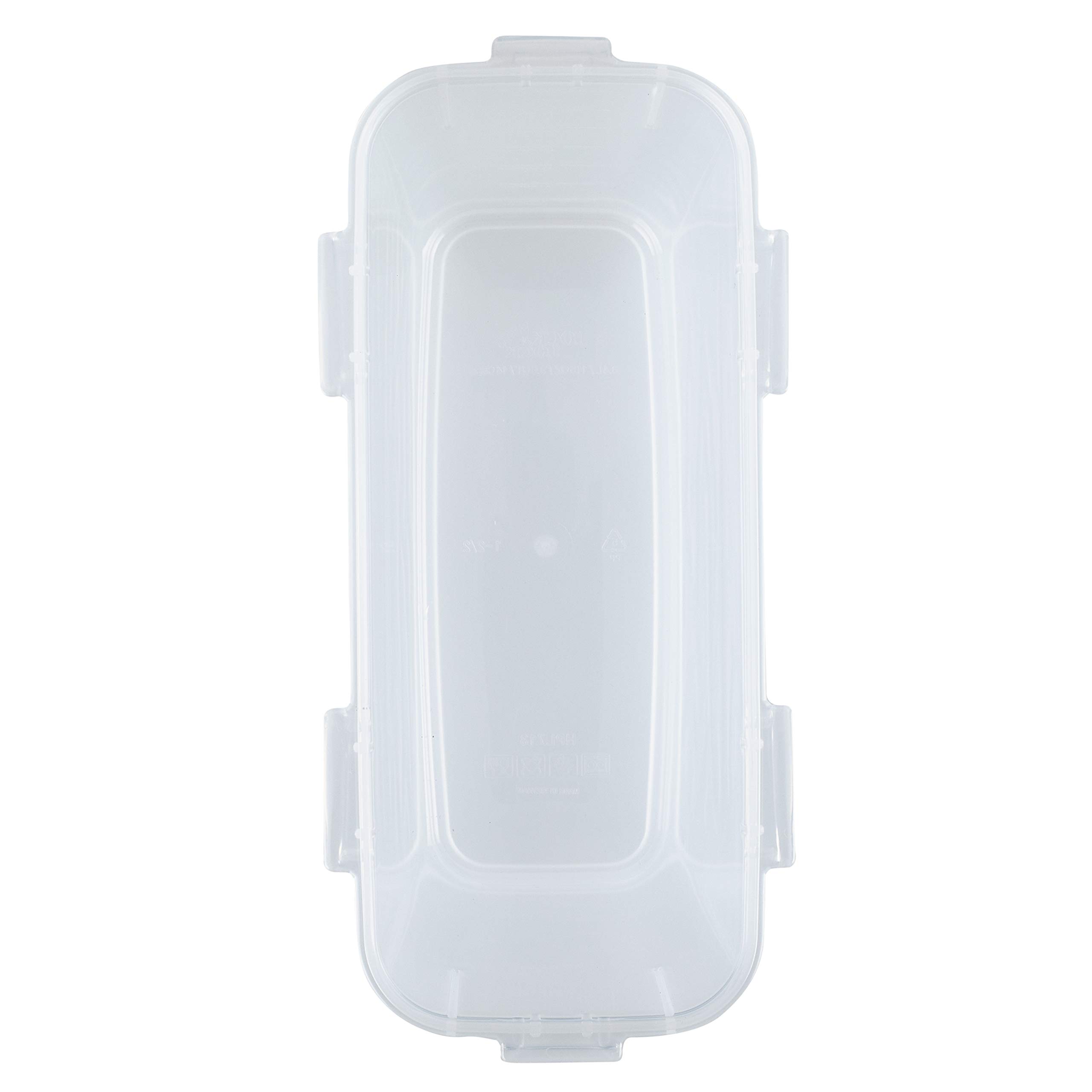 LocknLock Easy Essentials Food Storage with Flip Lid/Airtight container, BPA Free, 14.3-Cup, Clear