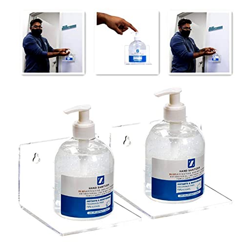 Floating Shelves Acrylic Shelves Clear Acrylic Floating Shelf Set of 3 Wall Mount-Doll Display Stand