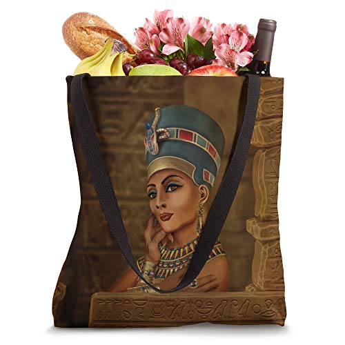 Nefertiti - Neferneferuaten the Egyptian Queen Tote Bag
