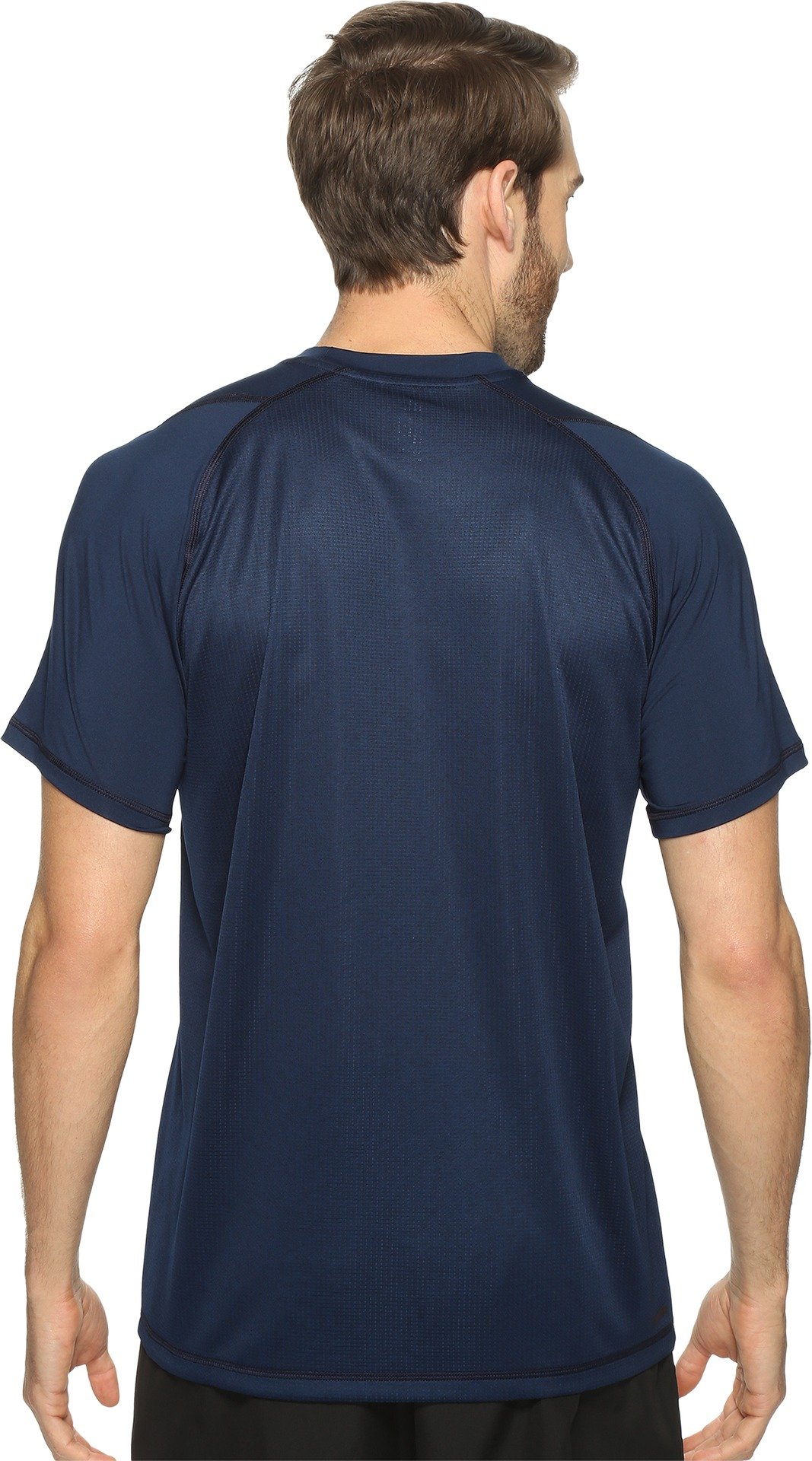 adidas Men's Training Utility Tech Short Sleeve Tee, Collegiate Navy, X-Small