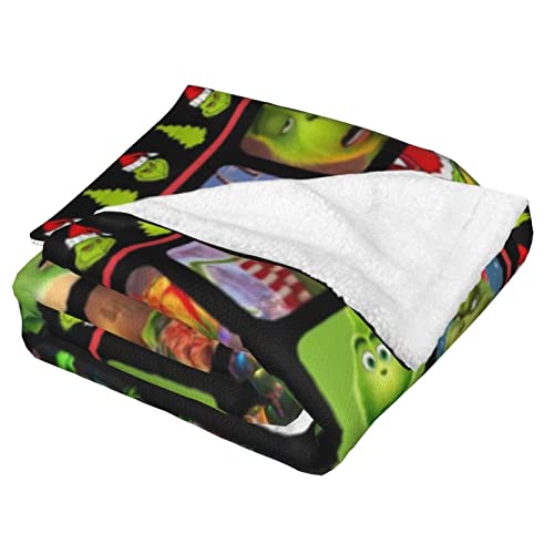 Anime Throw Blanket,Soft Flannel Warm Cozy,Suitable for Sofa Bed Couch All Seasons 50 x 40 inch 9-2