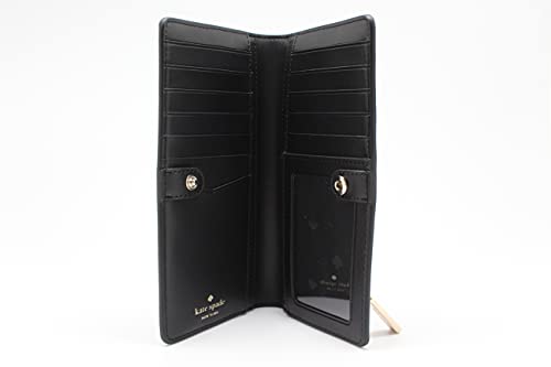 Kate Spade New York Staci Large Slim Bifold Wallet Black