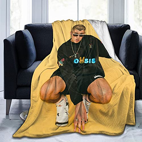 GHJOWpill Bad_Oasis_Bunny Ultra-Soft Micro Fleece Blanket Home Warm Luxury Throw for Sofa Car Bed Travel