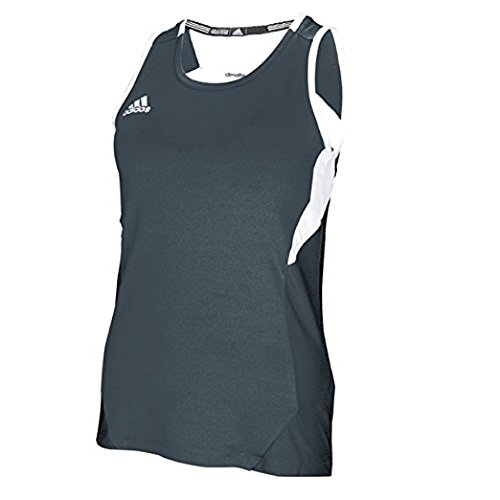 adidas Climalite Womens Utility Tank S Lead/White