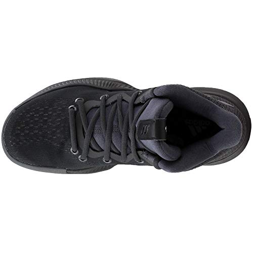 adidas Boy's Mad Bounce J Basketball Shoe, Utility Black/Black/Grey, 6.5 M US Big Kid