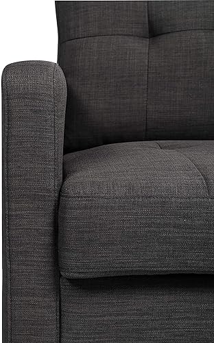 7 Pieces Modular Sectional Sofa, Indoor Convertible Furniture Fabric Upholstered Couch with Ottoman for Living Room