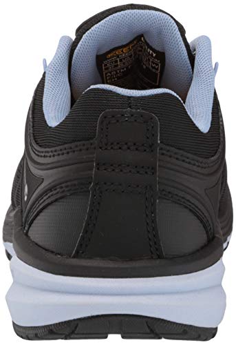 KEEN Utility Women's Vista Energy Low Height Sneakers Composite Toe Industrial Work Shoes, Hydrangea/Black, 5.5 Wide