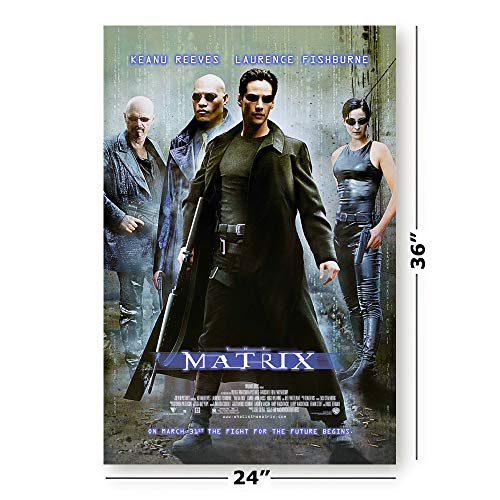 Movie Poster The Matrix (Regular Style) (Size: 24 x 36 inches)