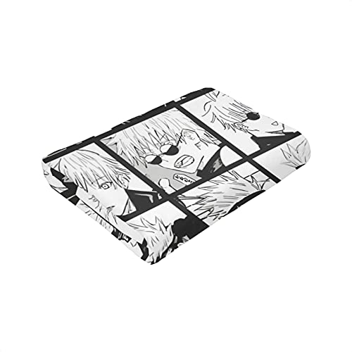 Gojo Satoru Soft and Comfortable Warm Fleece Blankets Beach Blanket Picnic Blankets Throw Blankets (60"x50")