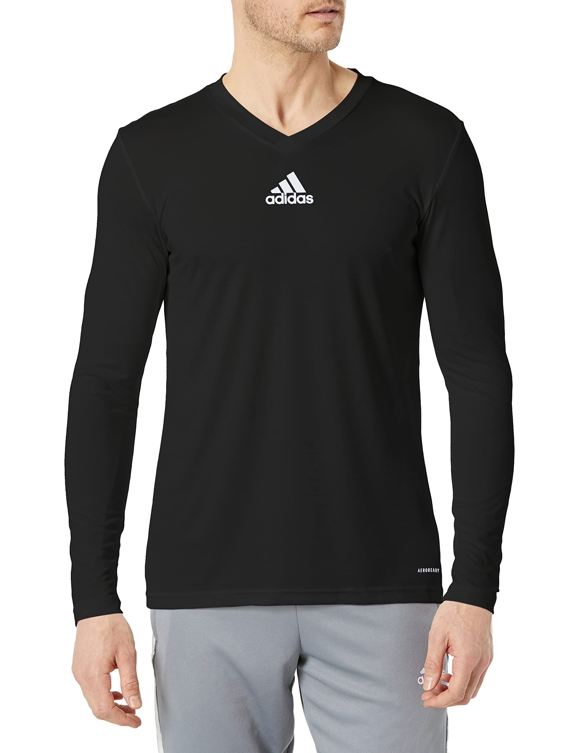 adidas mens Team Base Tee Black X-Large