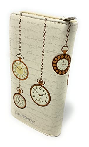 Shag Wear Pocket Watch Rabbit Wallet for Women Beige