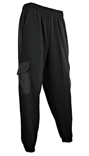 adidas Women's Utility Fleece Jogger Pants, Black Medium