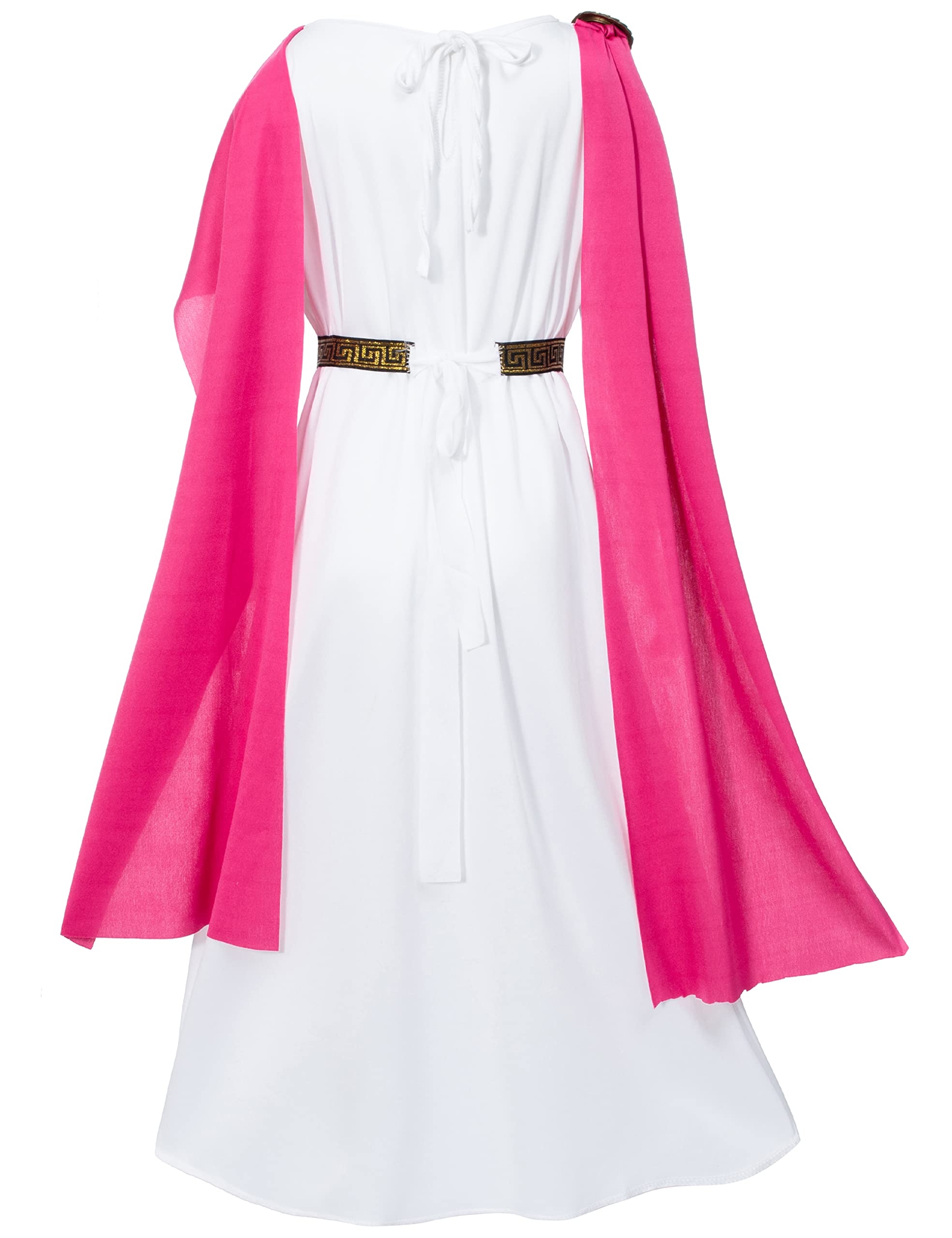 TOGROP Greek Toga Costume for Kids Girls Ancient Greece Mythos Philosopher Rome Nobility Cosplay 2-7 Years