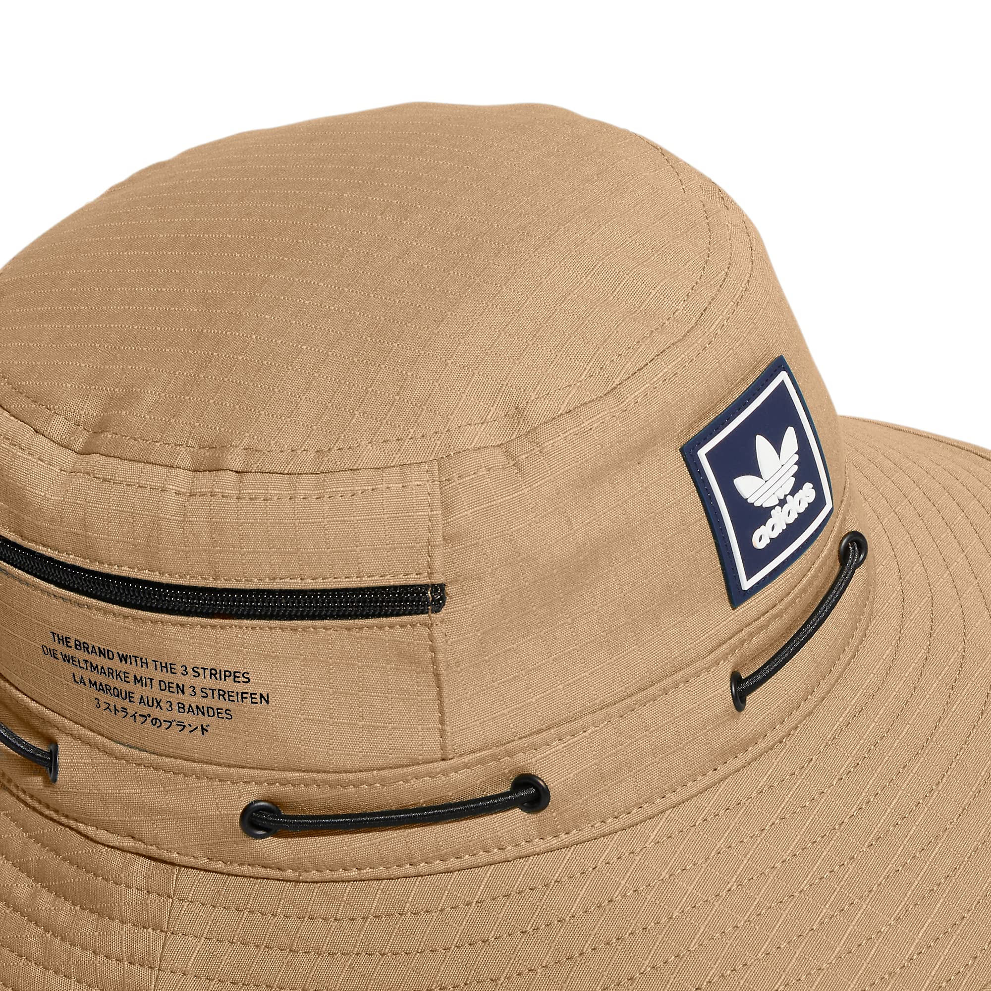 adidas Originals Utility Boonie Bucket Hat, Magic Beige/Black, One Size