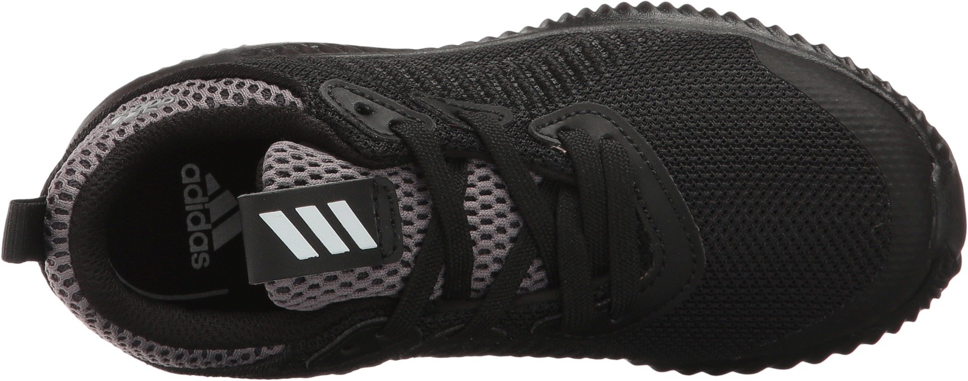adidas Kids' Alphabounce Running Shoe, Black/White/Utility Black, 11 Medium US Little Kid