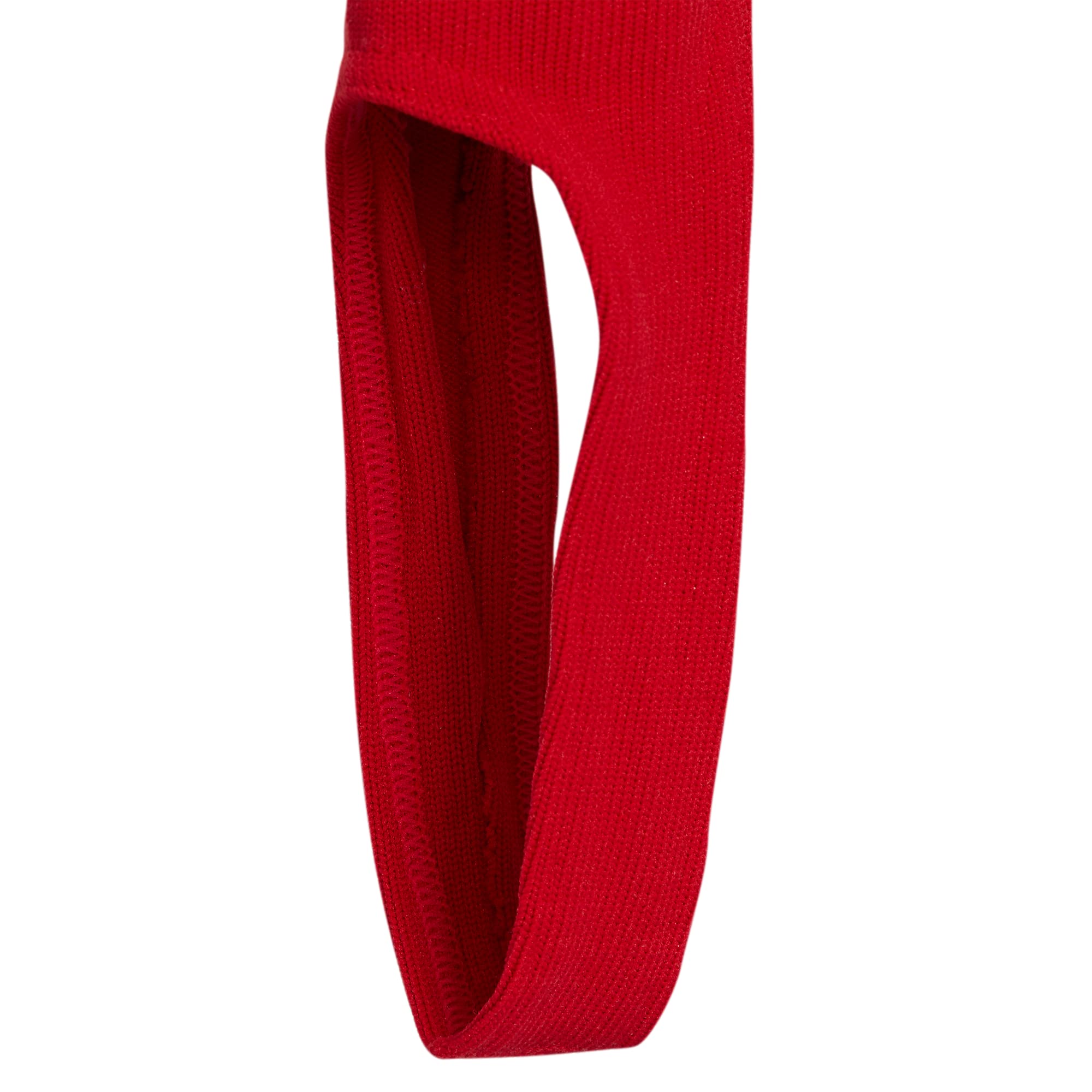 adidas Utility Baseball/Softball 7" Stirrup Socks (1 Pair), Team Power Red/White/2, Large
